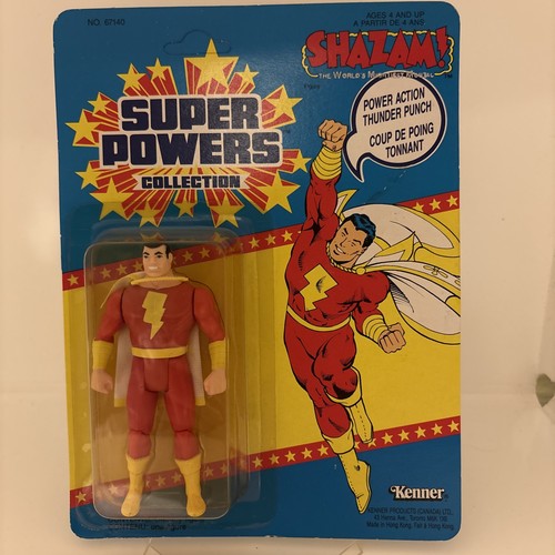 Kenner Super Powers Shazam 1985 Unpunched/unopened, Includes Protective ...