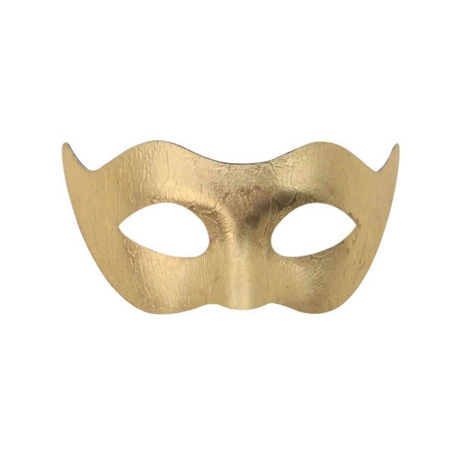 Crack Pattern Half Face Mask Plastic Vintage Prince Mask Masquerade ...