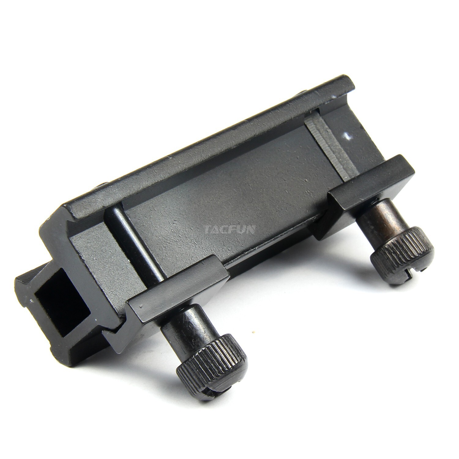 Flat top 1" See Through Riser Scope Rail Mount 8 slot Picatinny Weaver ...