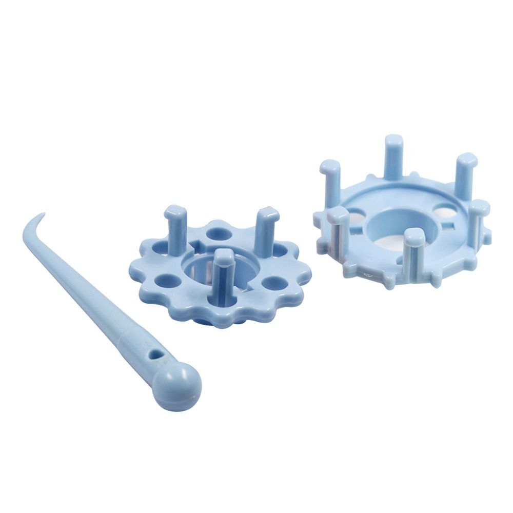 Head Knit Spool Loom Set Knitting Spool Knitter Yarn Wool Knitter ...