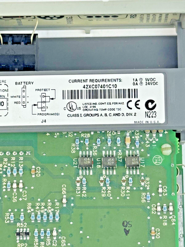 ALLEN-BRADLEY - 1747-L542 SER. C REV. 7 FRN: 10 -SLC 500 CPU PROCESS ...