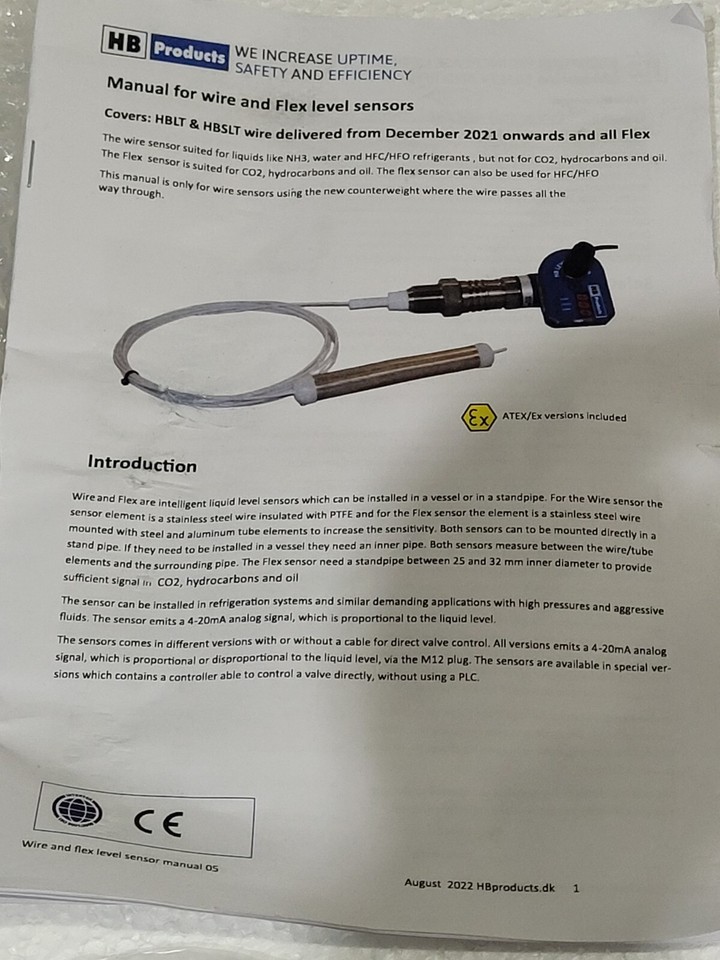 HB Products Liquid Level Sensor Transmitter HBLT-W3-Wire-2 3/4"NPT | eBay