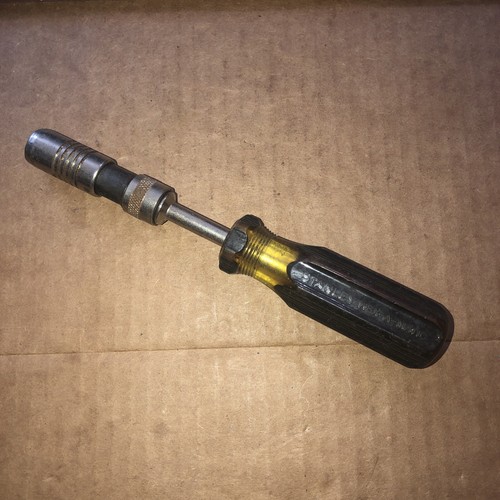 Stanley Tools Hex-A-Matic Adjustable Nut Driver Model 66-525 USA Made ...