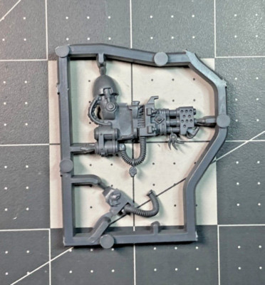 Warhammer 40k Space Wolves TERMINATOR HEAVY FLAMER sprue citadel ...