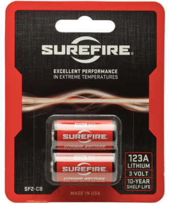 SureFire 123A SF123A CR123A Lithium 3V 3 VOLT Batteries (2 Pack) | eBay