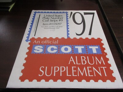 THE SCOTT THE SCOTT ALBUM SUPPLEMENT U.S PLATE COIL STRIPS #9 W/FREE ...