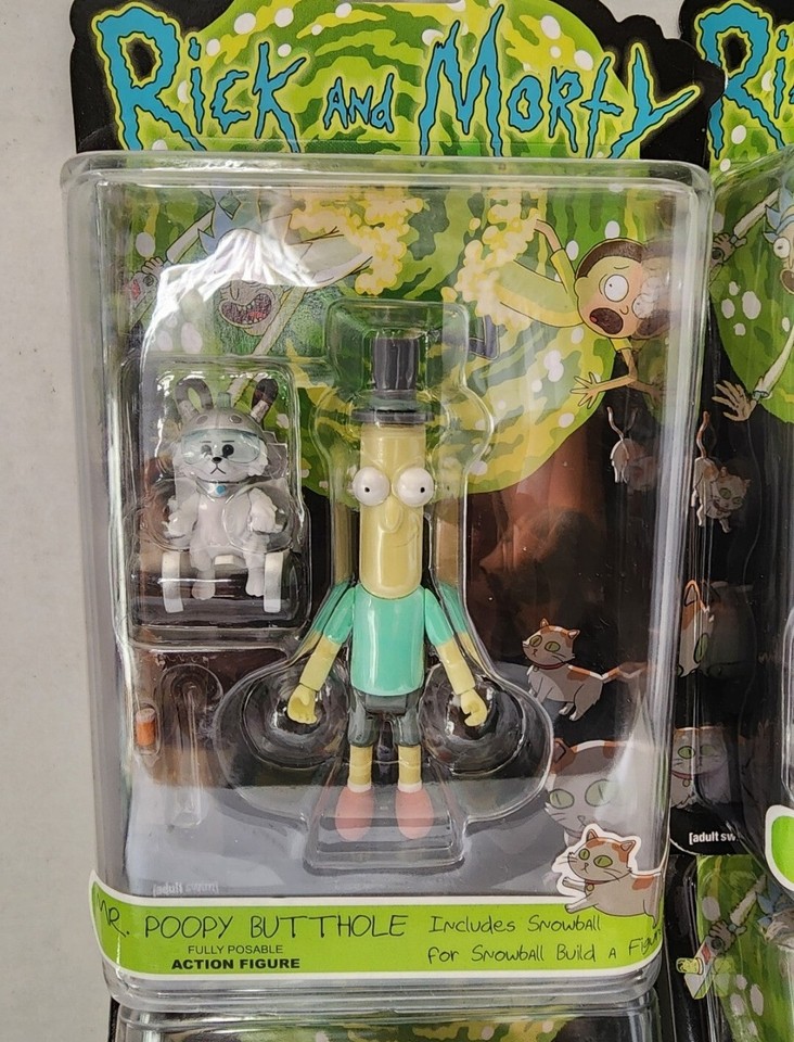 Rick and Morty Series 1 Action Figures Complete Set Snowball in mech ...