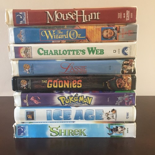 Lot 8Various VHS Tapes Warner Bros, DreamWorks, MGM, Paramount, 20th ...