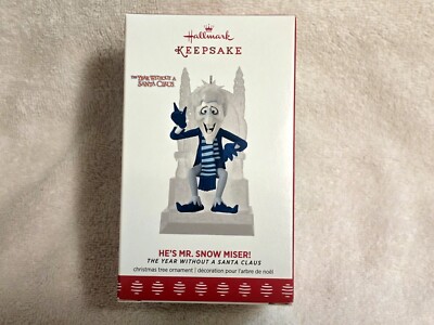 NEW Hallmark 2017 Keepsake Ornament He's Mr. Snow Miser FAST SHIP | eBay
