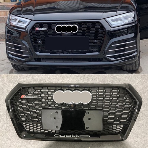 For Audi Q5 SQ5 2018-2020 RSQ5 Style Black Honeycomb Front Bumper ...