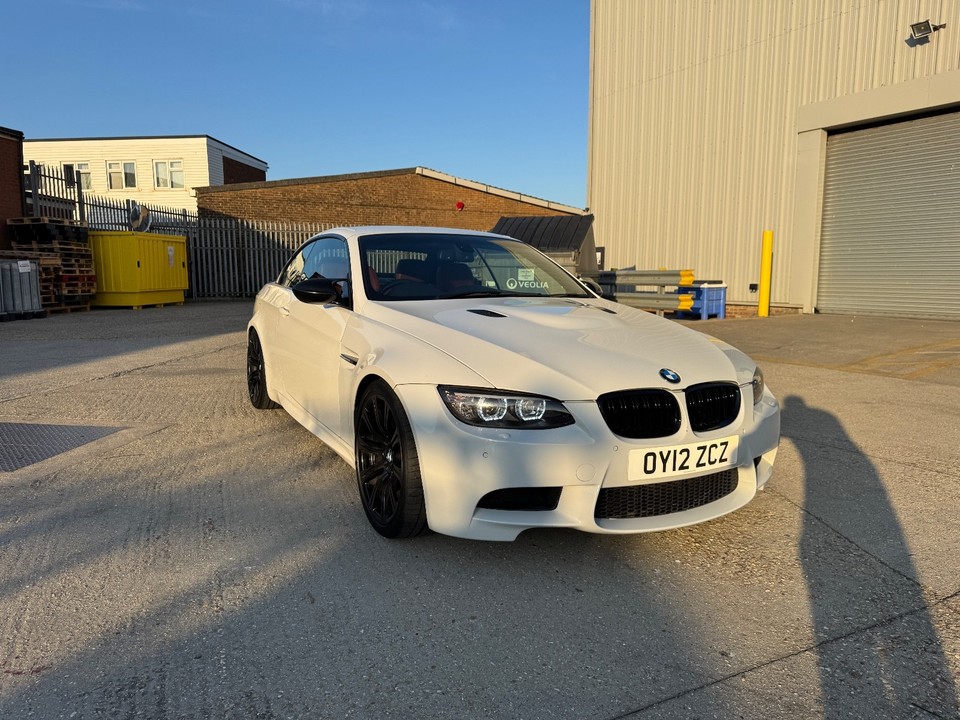 2012 BMW M3 E93, Pearl White, Semi-Automatic, V8, 4L, Red Interior ...