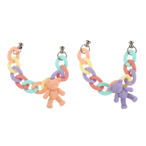 2 Pcs Cell Phone Chain Strap Mobile Lanyard Decorative Chains Acrylic ...