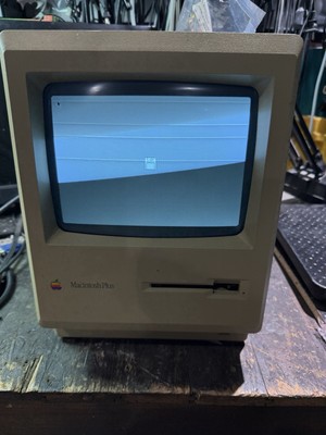 Vintage 1987 Apple Macintosh Plus 1MB M0001A Computer - Power Tested ...
