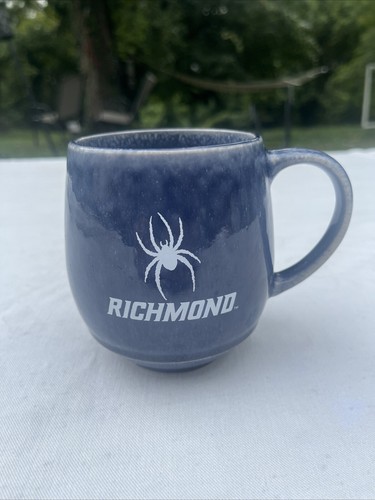 University of RICHMOND SPIDERS Ceramic Coffee Mug 18 oz Blue Fresco NEW ...