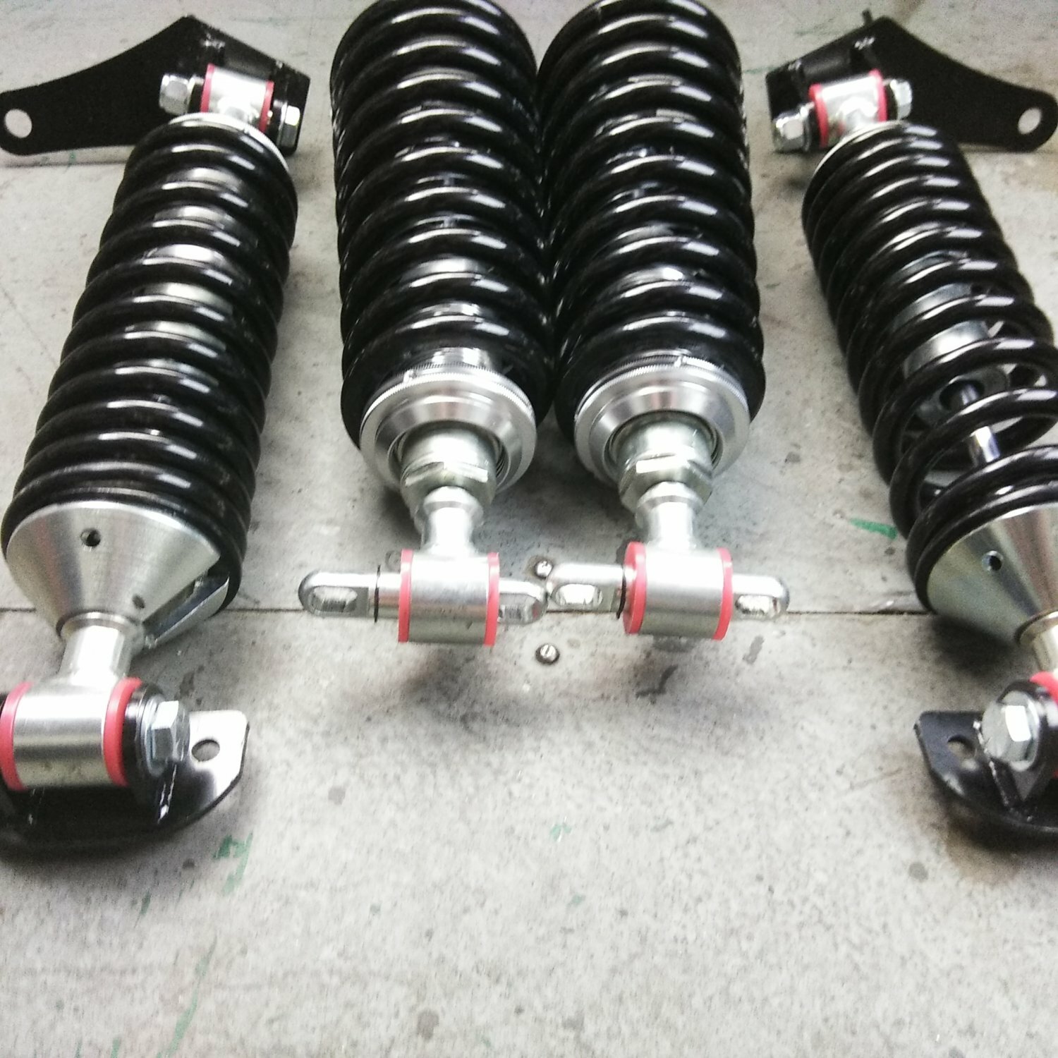 1978-88 GM G-Body 500lb Front/ 230lb Rear Coilover Conversion Kit ...