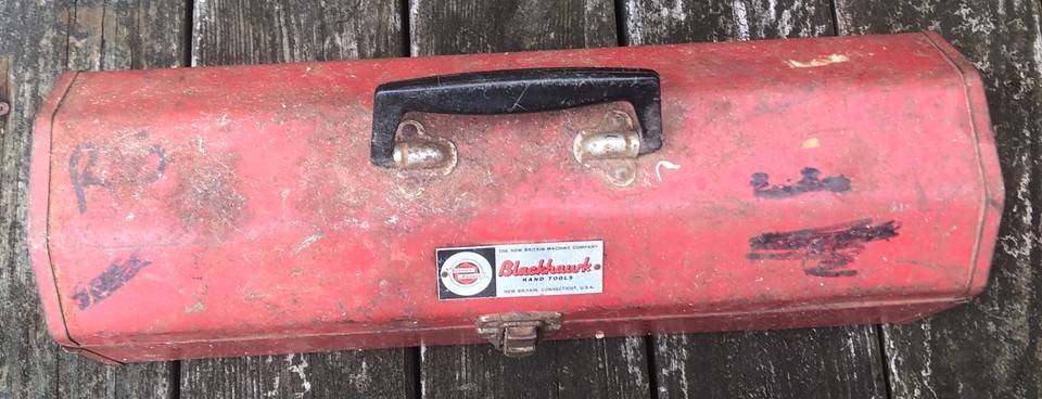 VINTAGE BLACKHAWK HAND TOOLS / THE NEW BRITAIN MACHINE COMPANY TOOL BOX ...