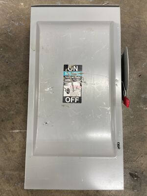 Siemens 200Amp 240V Safety Switch GNF324R NON FUSE N3R 783643150034| eBay