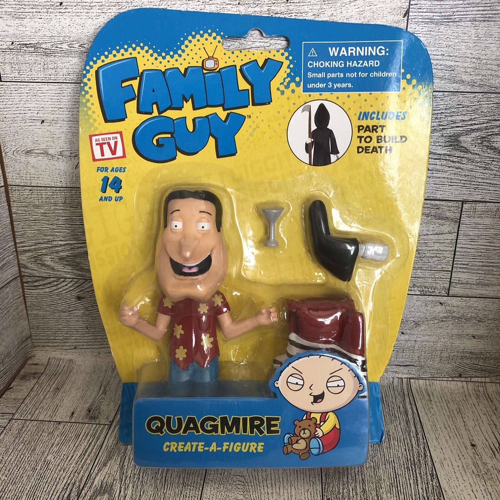 Family Guy Create-a-Figure QUAGMIRE In Original Packaging | eBay