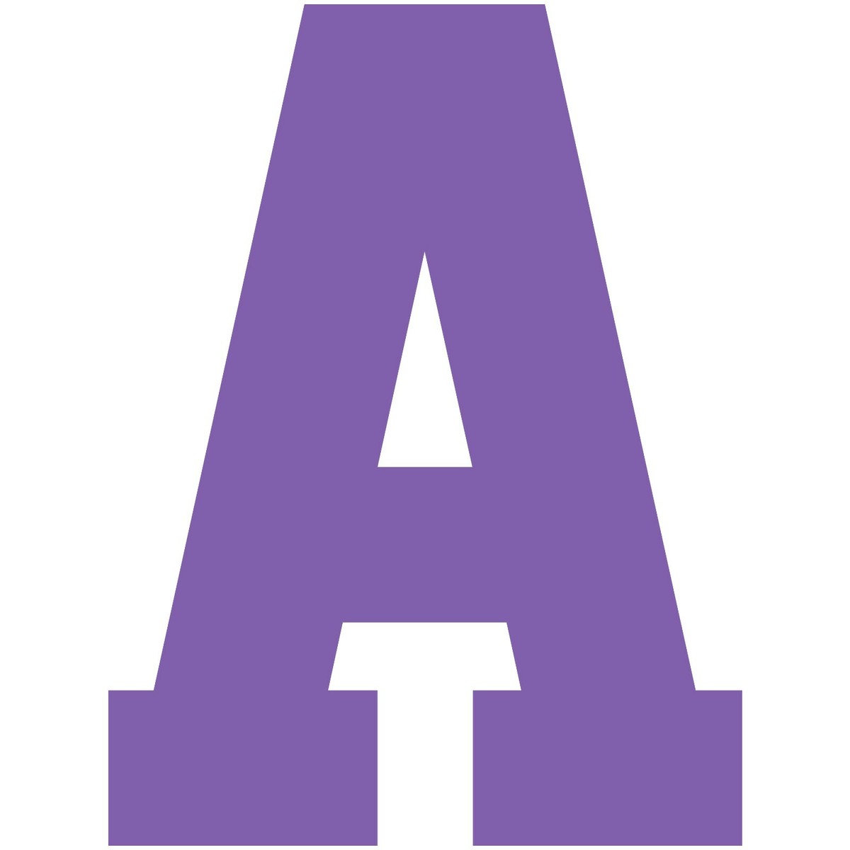 Purple Letter O