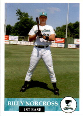 1994 Tyler Wildcatters Collect-A-Sport #18 Billy Norcross Boston ...