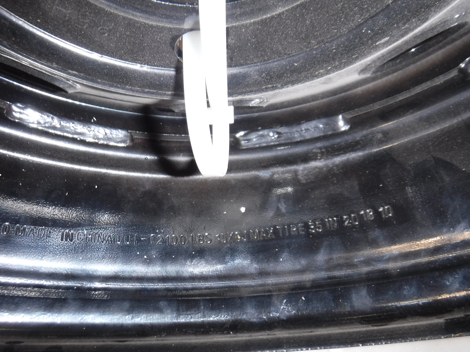 Black Rim HM-VW SAE J2530 DOT-T2100lbs 15x8 JMAX Tire Size 35" | eBay