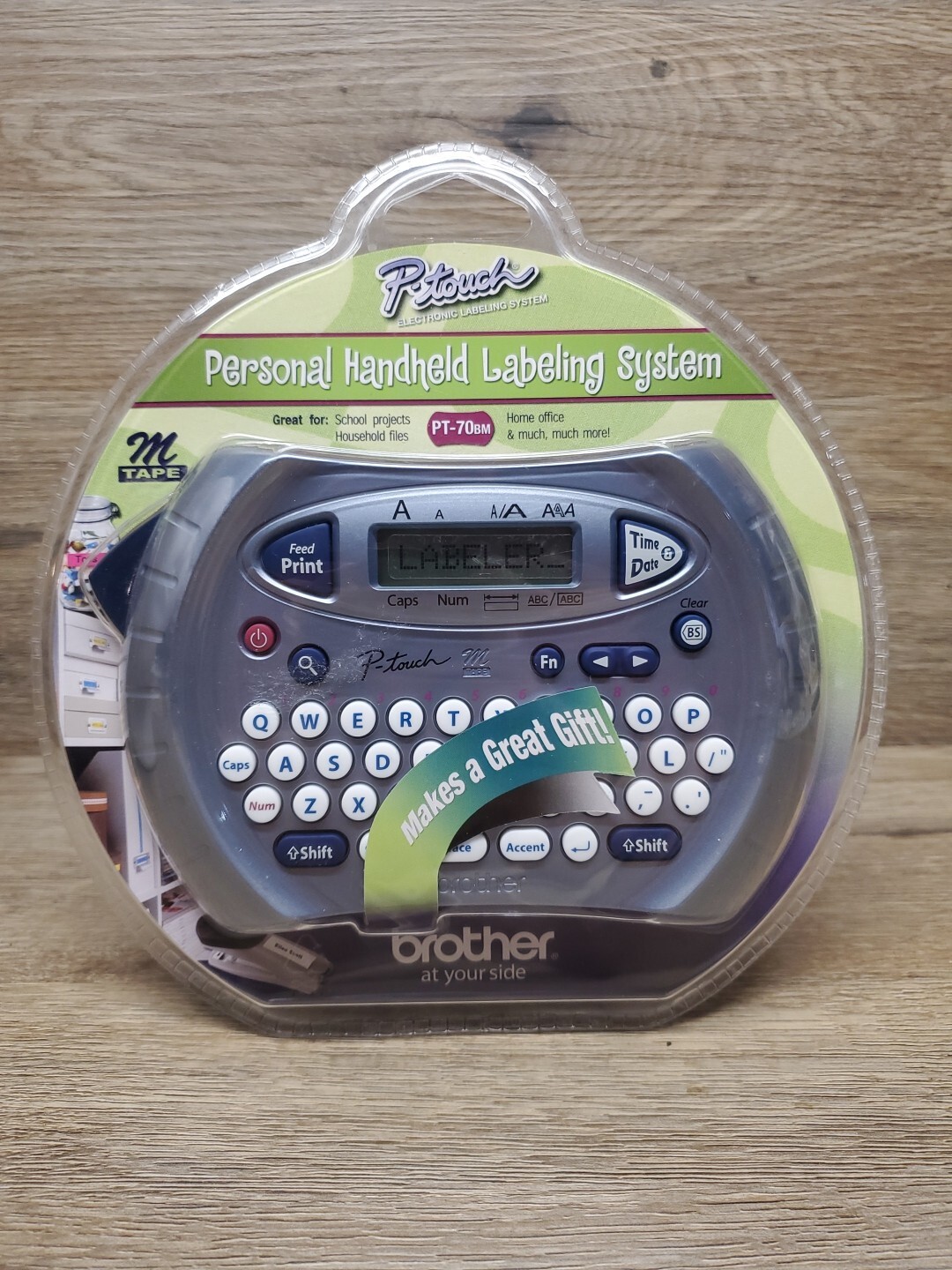 Brother - PT-70BM - P-touch Label Maker, Personal Handheld Labeler. FS ...