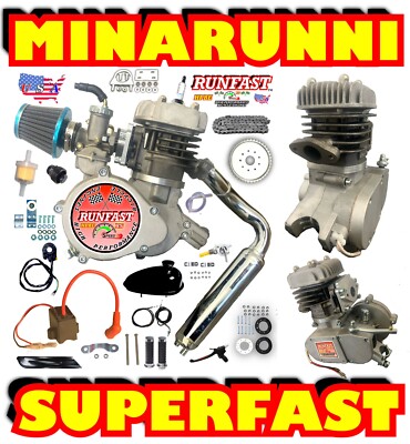 Minarelli Style Motorized Bike Race Engine 6HP High Performance Engine ...