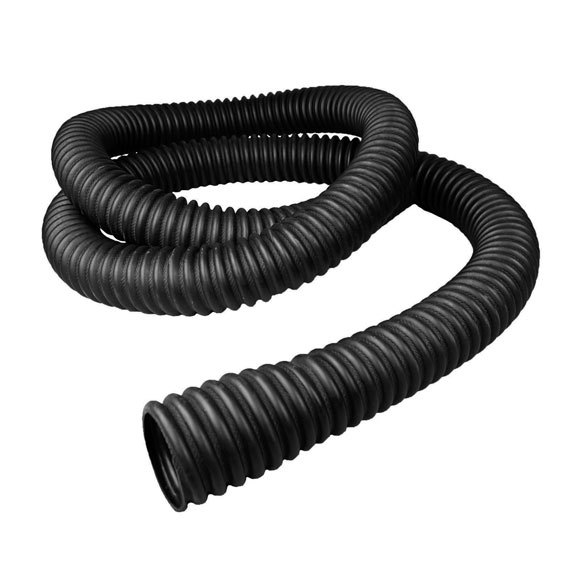 2" x 11' L Exhaust Fumes Ventilation Hose Garage Door Rubber Vent Tube ...