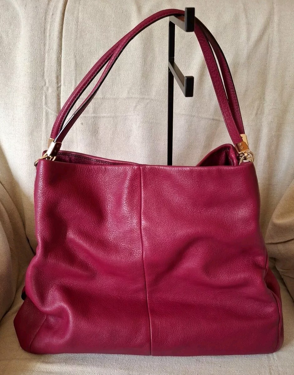 Coach Madison Phoebe Purse Handbag Leather Model D136… - Gem