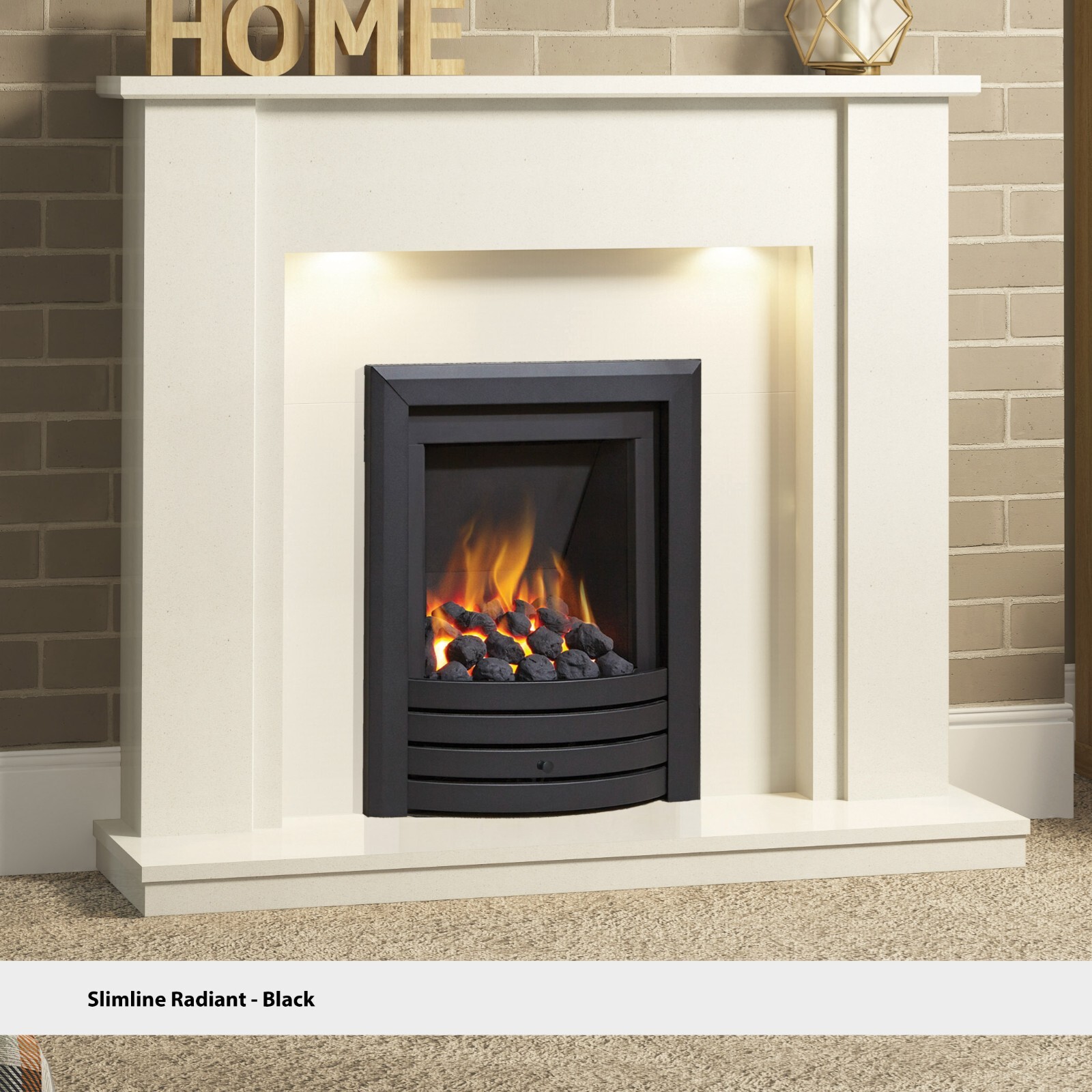 16" Design inset gas fire | Slimline / Deepline / Convector / Balanced ...