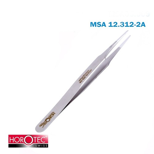 HOROTEC® MSA12.312-2A Large Tweezers, Round Tips, Sand Blasted ...