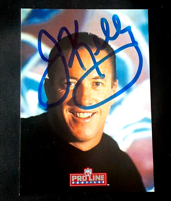 JIM KELLY BILLS QB HOF SIGNED AUTOGRAPHED 1992 PRO LINE PROFILES ...