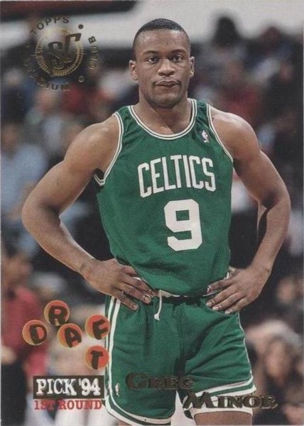 1994-95 Topps Stadium Club - Draft Pick #335 Greg Minor (RC) for sale ...