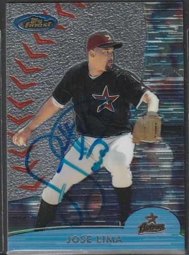 338, Original Autograph, Jose Lima (2); Houston Astros, 2000 Topps ...