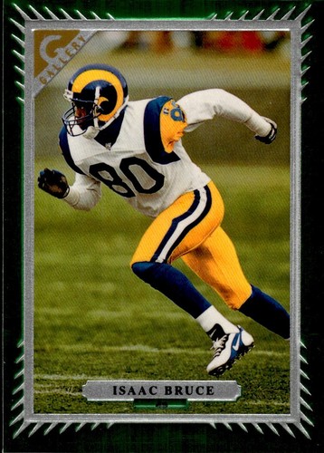 1997 Topps Gallery Isaac Bruce St. Louis Rams #49 | eBay
