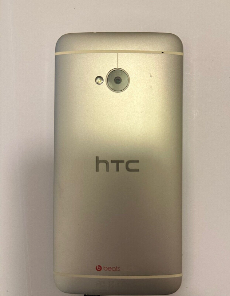 HTC One M7 32GB Unlocked Sliver Smartphone- (PN07100) *Good Condition ...