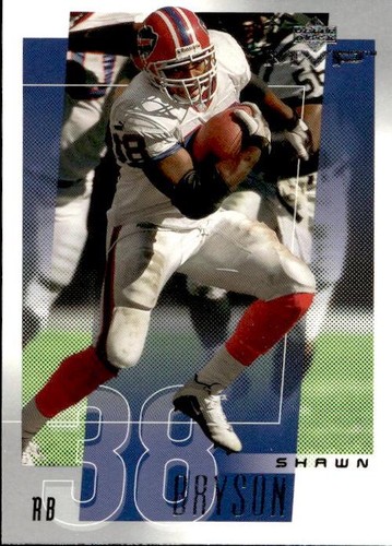 Shawn Bryson 2001 Upper Deck #30 Buffalo Bills | eBay
