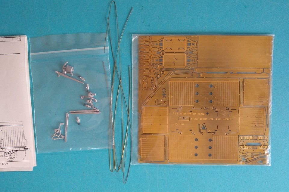 R & E Models / 5522 Brass White Metal 4mm OO EM Gauge Kit GCR 10T ...