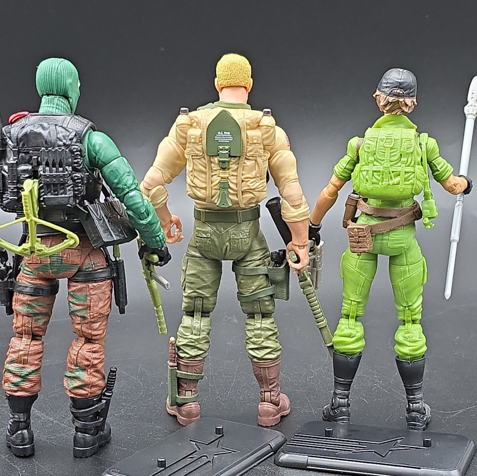 GI Joe Classified Retro Lot. Duke Beach head Lady Jayne | eBay