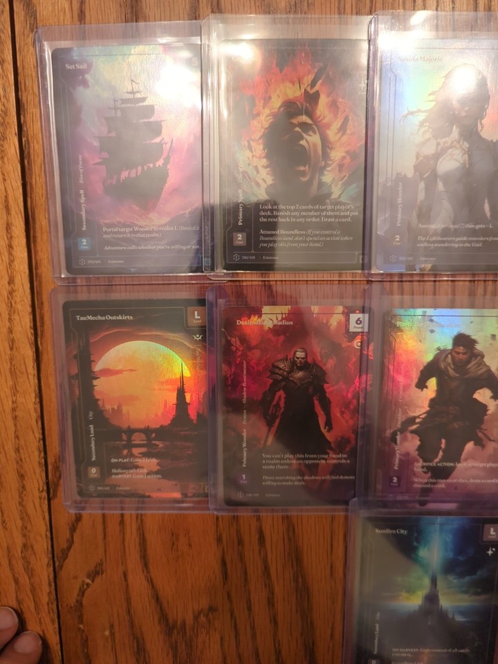 2025 Wonders of The First Existence Formless Foil 13 Unique Cards ...