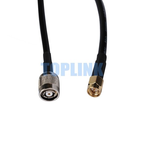 SMA Male Plug to RP-TNC Male (Female Pin) RF Pigtail Coax Cable RG58 1M ...