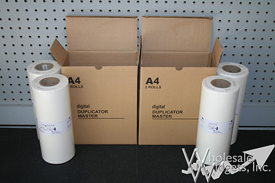 4 S4250 Master Rolls Compatible With Riso S-4250 S-8188 S8188 EZ MZ RZ ...