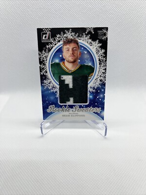 2023 Donruss Football Rookie Sweaters #HS-SCL Sean Clifford RC ...