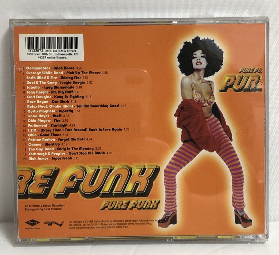 Pure Funk / Various by Various Artists (CD, 1998) B2 731455829921 | eBay
