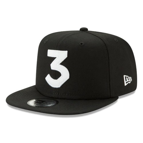 Brand New Chance The Rapper 3 Logo Basic Black Snapback Hat | eBay