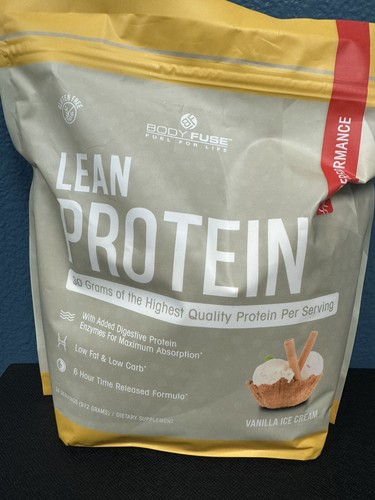 BODY FUSE LEAN PROTEIN 24 SERV VANILLA ICE CREAM | eBay