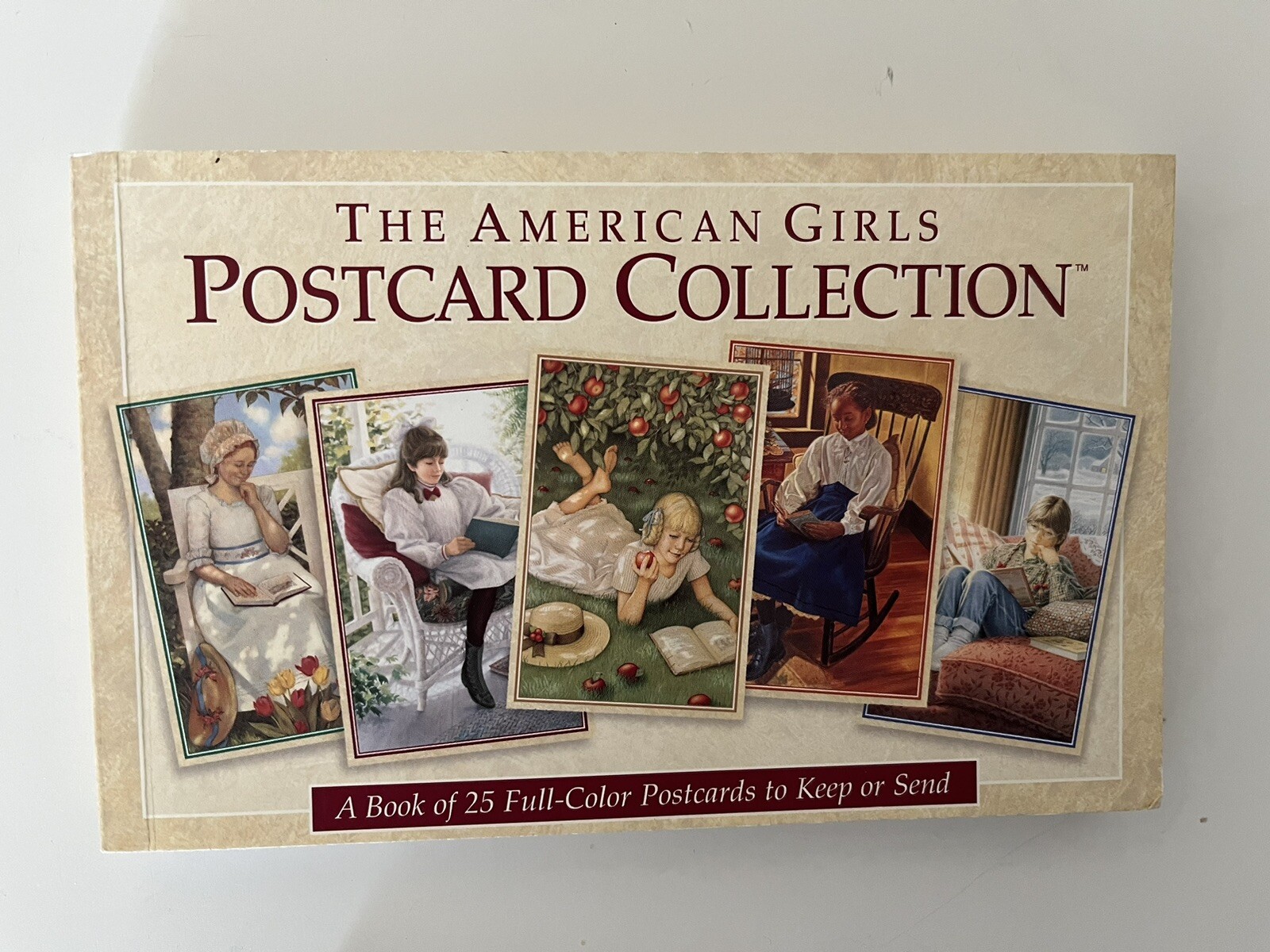 Vintage The American Girl Postcard Collection - Book of 25 Full Color ...