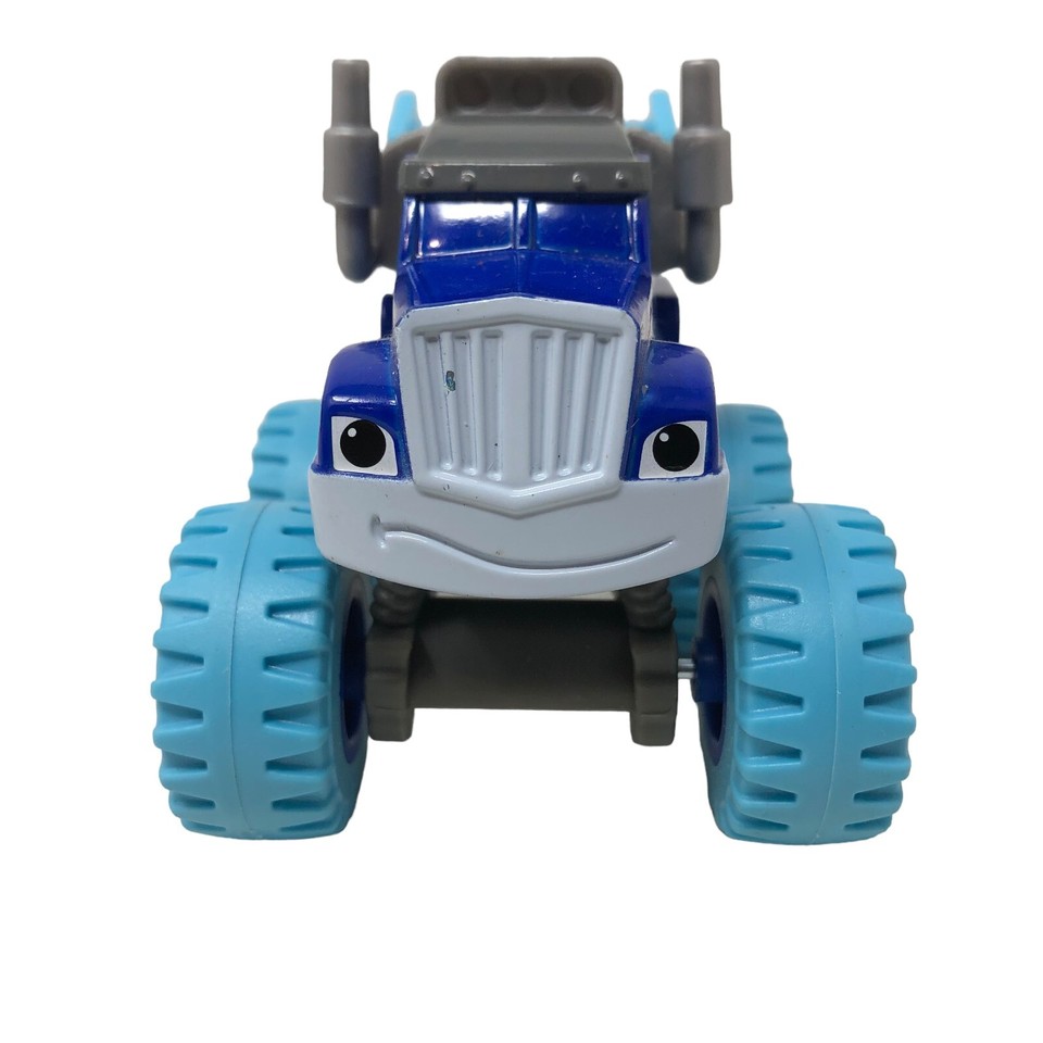 Blaze & the Monster Machines Die-Cast Monster Engine Crusher Truck Blue ...