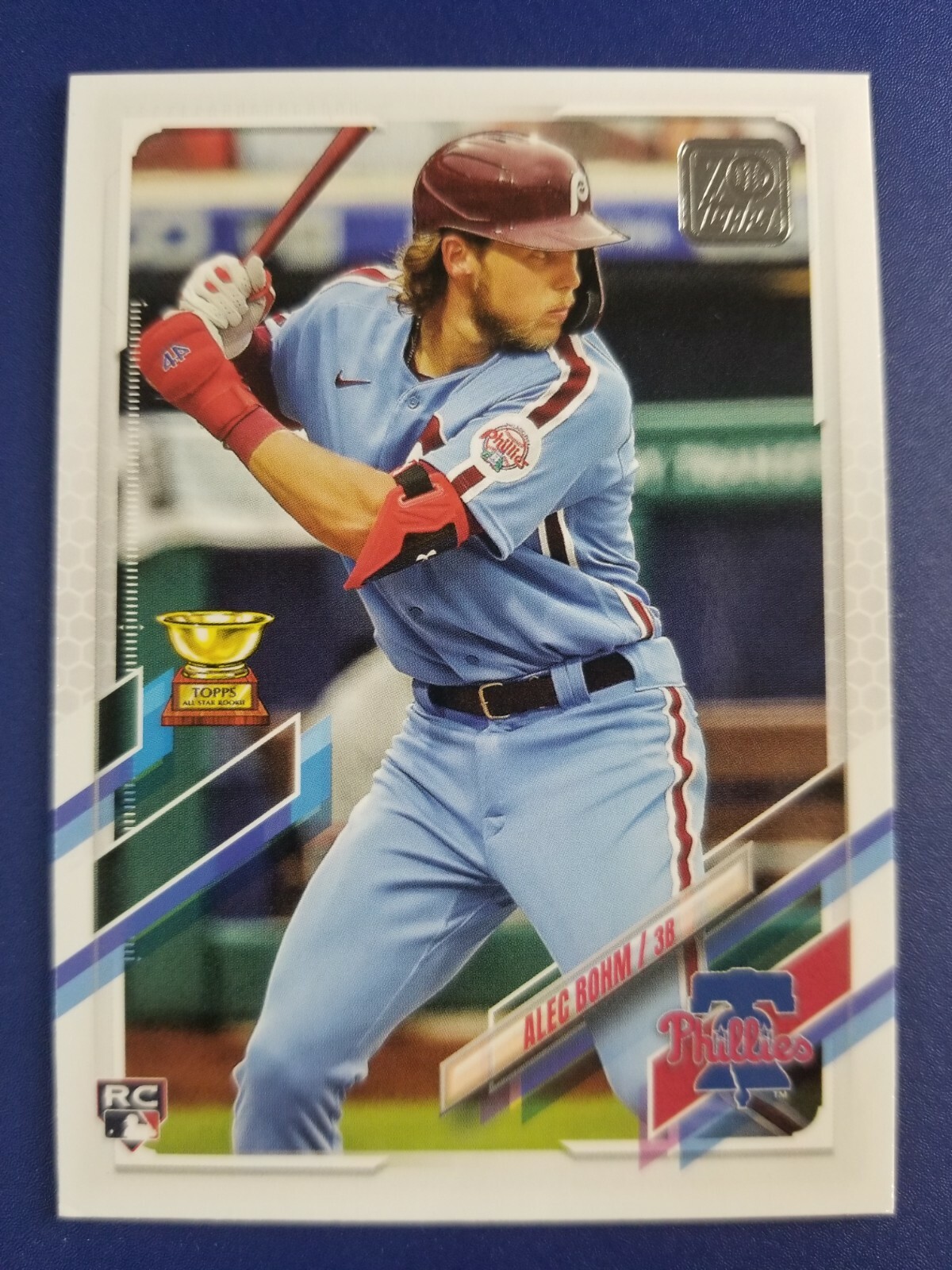 Alex Bohm 2021 TOPPS SERIES 1 ROOKIE RC #277 PHILADELPHIA PHILLIES! | eBay