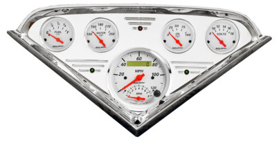 55 56 57 58 59 Chevy Truck Billet Aluminum Gauge Panel Dash Insert ...
